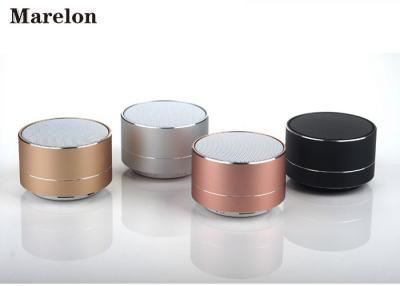 China Home Theatre Mini Portable Audio Player Round Bluetooth Speaker Pink Color for sale