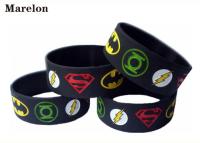 China Multi Color Wristband Custom Silicone Bracelet With Screen Printing Logo for sale