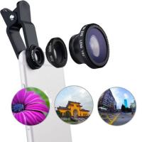 China 3 In 1 Wide Angle Telephoto Zoom Camera Lens Shoot Larger Range Scenery for sale