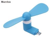 China Five Colors USB Mini Cooler Fan 42*88mm 2 In 1 Type For Mobile Phone for sale