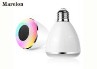 China Colorful Music Bluetooth Speaker Light Lamp Bulb With Custom Logo Printing for sale