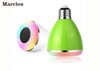 China Colorful Music Bluetooth Speaker Light Lamp Bulb With Custom Logo Printing for sale