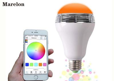 China Wireless Color Changing LED Lamp Speaker D80*H135 Mm With Remote Controller for sale