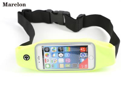 China Lycra Fabric Running Waist Pack High Sensitive Screen For Outdoor Sports for sale