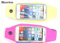 China Lycra Fabric Running Waist Pack High Sensitive Screen For Outdoor Sports for sale