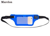 China Sport LED Waterproof Running Belt / Elastic Waist Belt Tool Bag With Touchable Window for sale