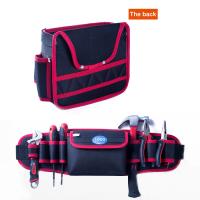 China Waist Electrician Tool Bag Belt Pouch For Carpenter Scaffolding Gardening for sale