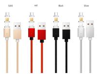 China Fast Charging USB Data Cable , 3 In 1 Magnetic Cable For Micro USB / Light - Ning / Type C for sale