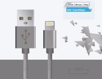 China Nylon Braided Quick Charge Usb Cable High Speed Data Sync For Samsung Galaxy , HTC for sale