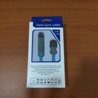 China 2 In 1 Multi Use Mobile Phone Micro Usb Cable For Iphone Android Cable Charger for sale