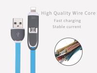 China 2 In 1 Multi Use Mobile Phone Micro Usb Cable For Iphone Android Cable Charger for sale