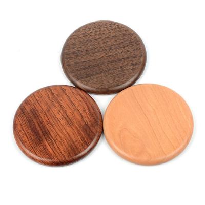 China Wood Qi Wireless Charging Pad For Phone , Customized promotional Gifts Qi Fast Charger for sale