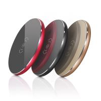China Usb Mobile Phone Fast Charge Wireless Charging Pad For IphoneX 8 8 Plus for sale