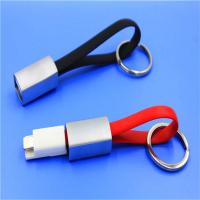 China 2 In 1 Keychain Usb Charging Cable TPE Material Fit Android And IPhone for sale