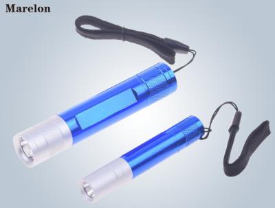 China Torch Mini LED Emergency Flashlight Aluminum Alloy Material 19.5X101mm Size for sale