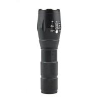 China AAA 18650 Battery Flashlight , T6 Aluminum Zoomable Tactical LED Flashlight for sale