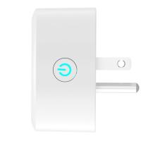 China Flame Resistant Wifi Smart Plug Socket , App Controlled Socket For US Google Home for sale