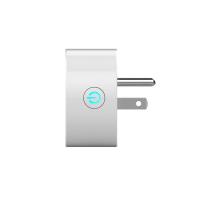 China Small Wifi Smart Plug Socket Amazon Echo Assistant Compatible Remote Control Plug for sale