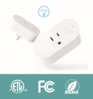 China Intelligent Wireless Plug Socket Overcurrent Protection Support WiFi Network for sale