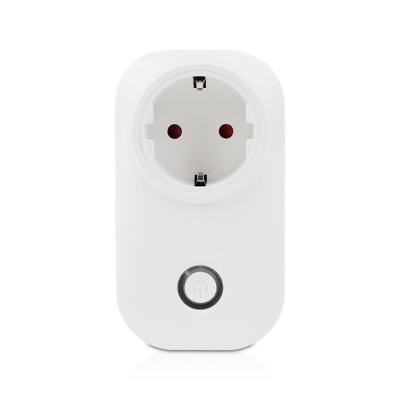 China Alexa Wifi Smart Plug Socket Support Smart Configure Net Technology Easy Access Settings for sale