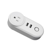 China Home Automation System Wifi Smart Plug Socket Non - Grounding 10A Rated Current for sale