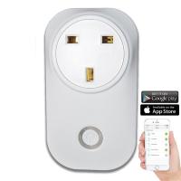 China Remote Control Wifi Power Plug , WiFi Smart Socket With USB Power Port for sale