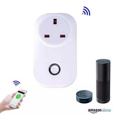 China Remote Control Wifi Power Plug , WiFi Smart Socket With USB Power Port for sale