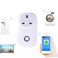 China Remote Control Wifi Power Plug , WiFi Smart Socket With USB Power Port for sale