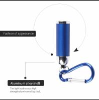China Electric Torch Brightest LED Flashlight Lumens Small LED Flashlight With Carabiner for sale