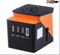 China Universal Travel Power Adapter Promotion Gift Multi - Function Socket for sale