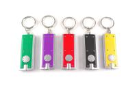 China Plastic Material LED Emergency Flashlight , Inner Battery Mini LED Flashlight for sale