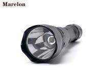China Tactical Torch LED Rechargeable Flashlight 18650 Battery With Aluminum Alloy Material for sale