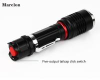 China Super Bright Rechargeable Led Flashlight 300 Lumin With Water Proof Function for sale