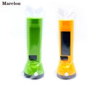 China Rechargeable LED Emergency Flashlight , Solar Power LED Torch Flashlight for sale
