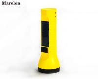 China Rechargeable LED Emergency Flashlight , Solar Power LED Torch Flashlight for sale