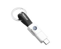 China Keychain Universal USB Data Cable 10 Gbps High Speed With TPU Material for sale
