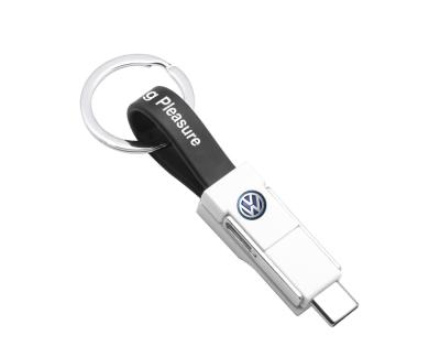 China Keychain Universal USB Data Cable 10 Gbps High Speed With TPU Material for sale