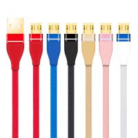 China Fast Charging USB Data Cable Nylon Braid Material 8 Pin For IPhone for sale