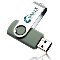 China Durable Customized Promotional Gifts 2.0 Swivel USB Flash Drive / USB Disk for sale