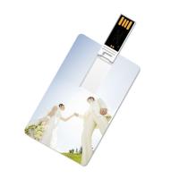 China Plastic Customized Promotional Gifts 4GB Business Credit Card USB Flash Drive for sale