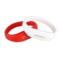 China Silicone Bracelet Usb Flash Memory , 4GB Wristband High Capacity Flash Drive for sale