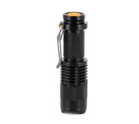 China Metal LED Emergency Flashlight 100 Lumens Mini Torch Dry Battery For Promotion Gift for sale