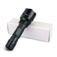 China High Lumen Rechargeable Led Light Torches Emergency Flashlight 5 Modes With Memory C8 for sale