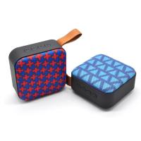 China Wireless portable outdoor bluetooth speaker, Fabric Square Music Bluetooth speaker for sale