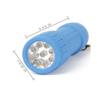 China Dry Battery High Powered Flashlight , Torch Light Lamp 20 Lumens 12 Months Warranty for sale