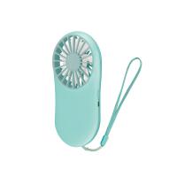 China Mini portable usb handheld rechargeable fan with lanyard strap, Customized promotional gifts Fan for sale