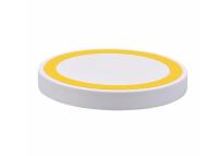 China Round QI Wireless Power Bank Fast Charge Wireless Charging Stand For Iphone X QI Receiver for sale