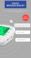 China Digital Large Arm Cuff  Equipment To Measure Blood Pressure Apparatus BP Monitor for sale