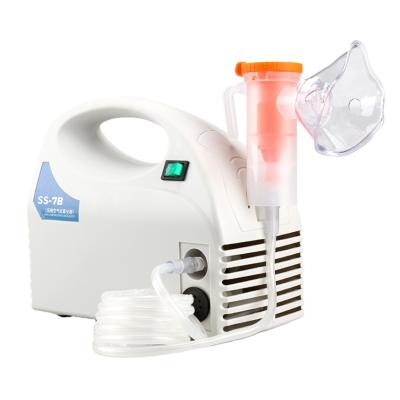 China AC220V Compact Portable Compressor Nebulizer 10L/min Prevent Impurities Clogging 1.6kg for sale
