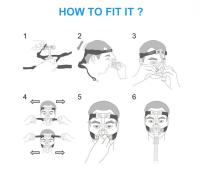 China Apnea CPAP Accessories Sepray Trilogy Non Invasive Ventilation Masks ODM OEM for sale